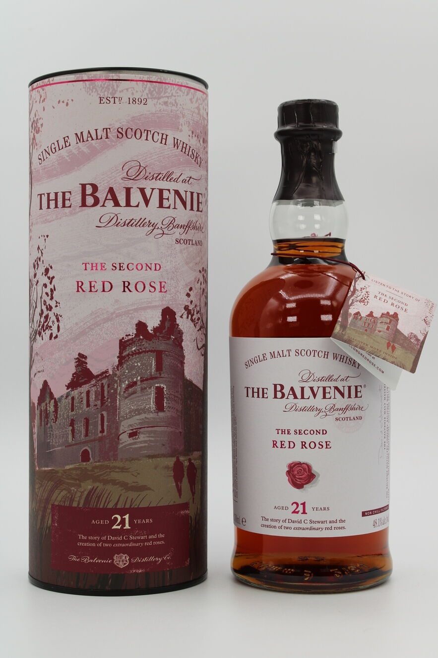 Balvenie - 21 Year Old - The Second Red Rose Auction | Highland Whisky ...