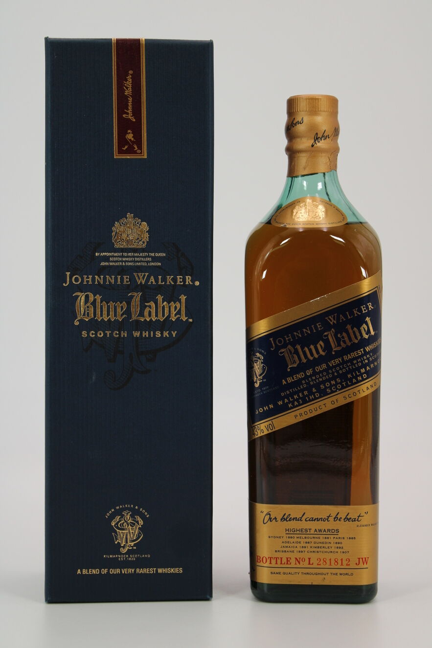 Johnnie Walker - Blue Label 75cl Auction | Highland Whisky Auctions