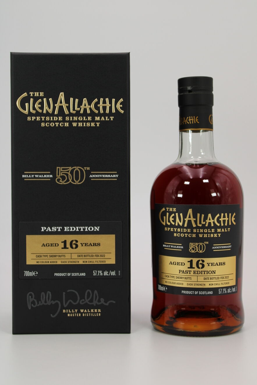GlenAllachie - 16 Years Old - Billy Walker 50th Anniversary - Past ...