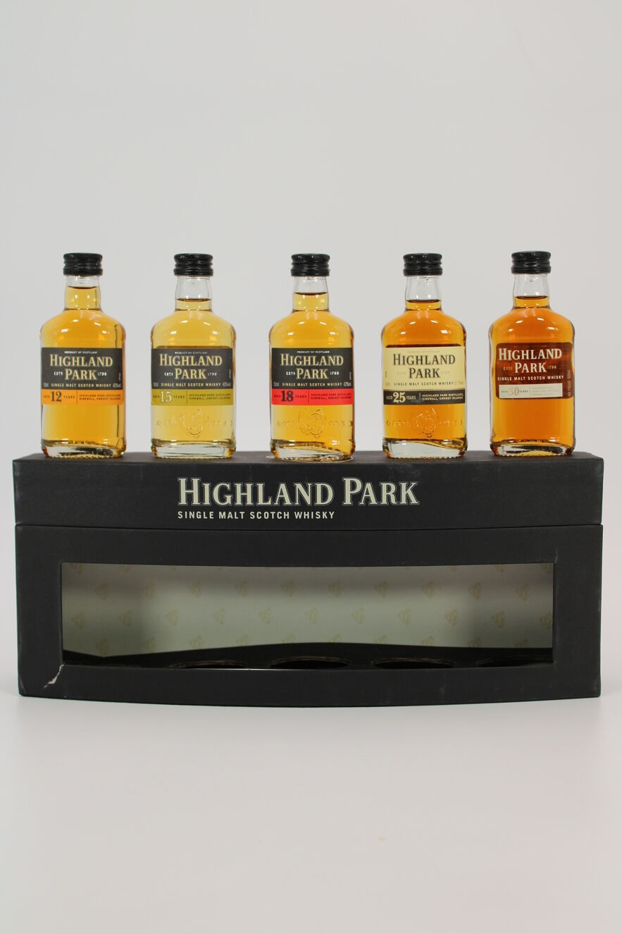 Highland Park - Tasting Collection - 5x 5cl Auction | Highland Whisky ...
