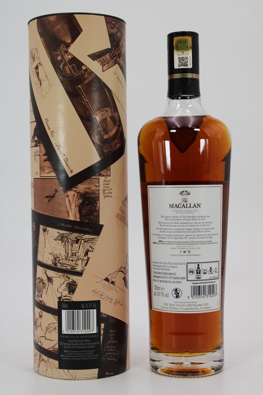 Macallan - James Bond 60th Anniversary Release - Decade IV Auction ...