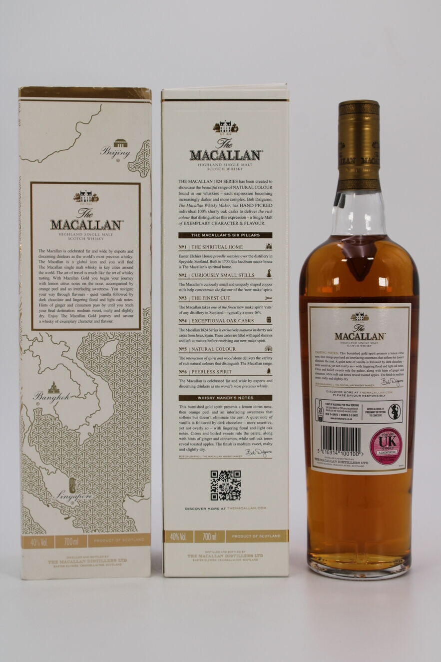 Macallan - Gold - 1824 Series Auction | Highland Whisky Auctions