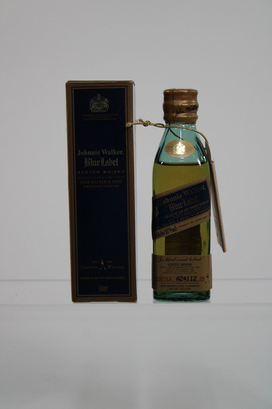 Johnnie Walker - Blue Label - Miniature Auction | Highland Whisky Auctions