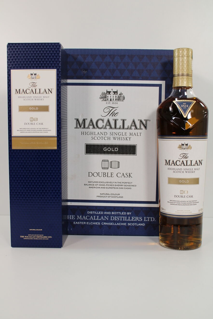 Macallan - Gold - Double Cask - Sealed Case - 6x70cl Auction | Highland ...