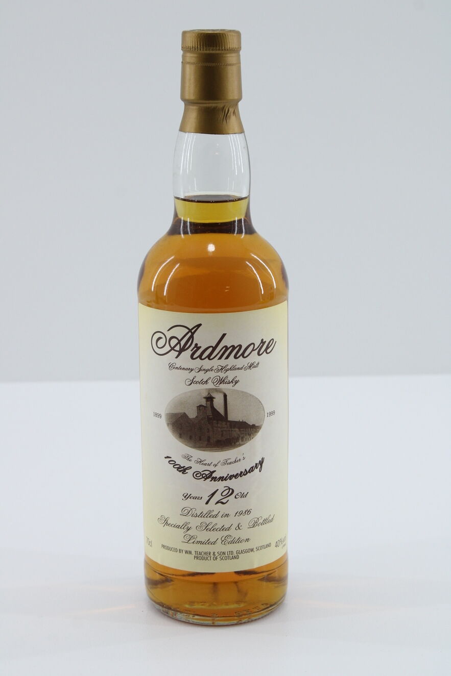 Ardmore - 12 Years Old - 1986 100th Anniversary Auction | Highland ...