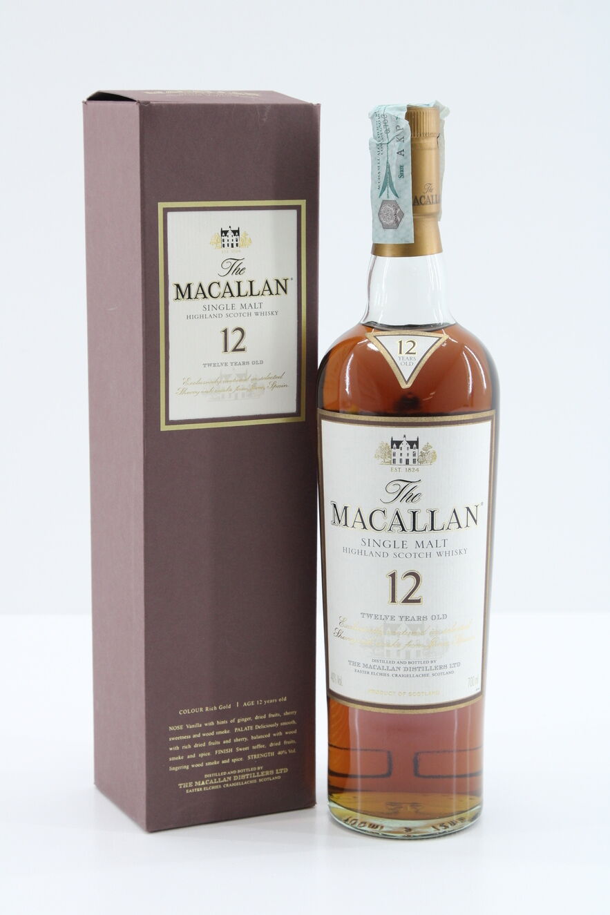 Macallan - 12 Year Old - Sherry Oak Auction | Highland Whisky Auctions