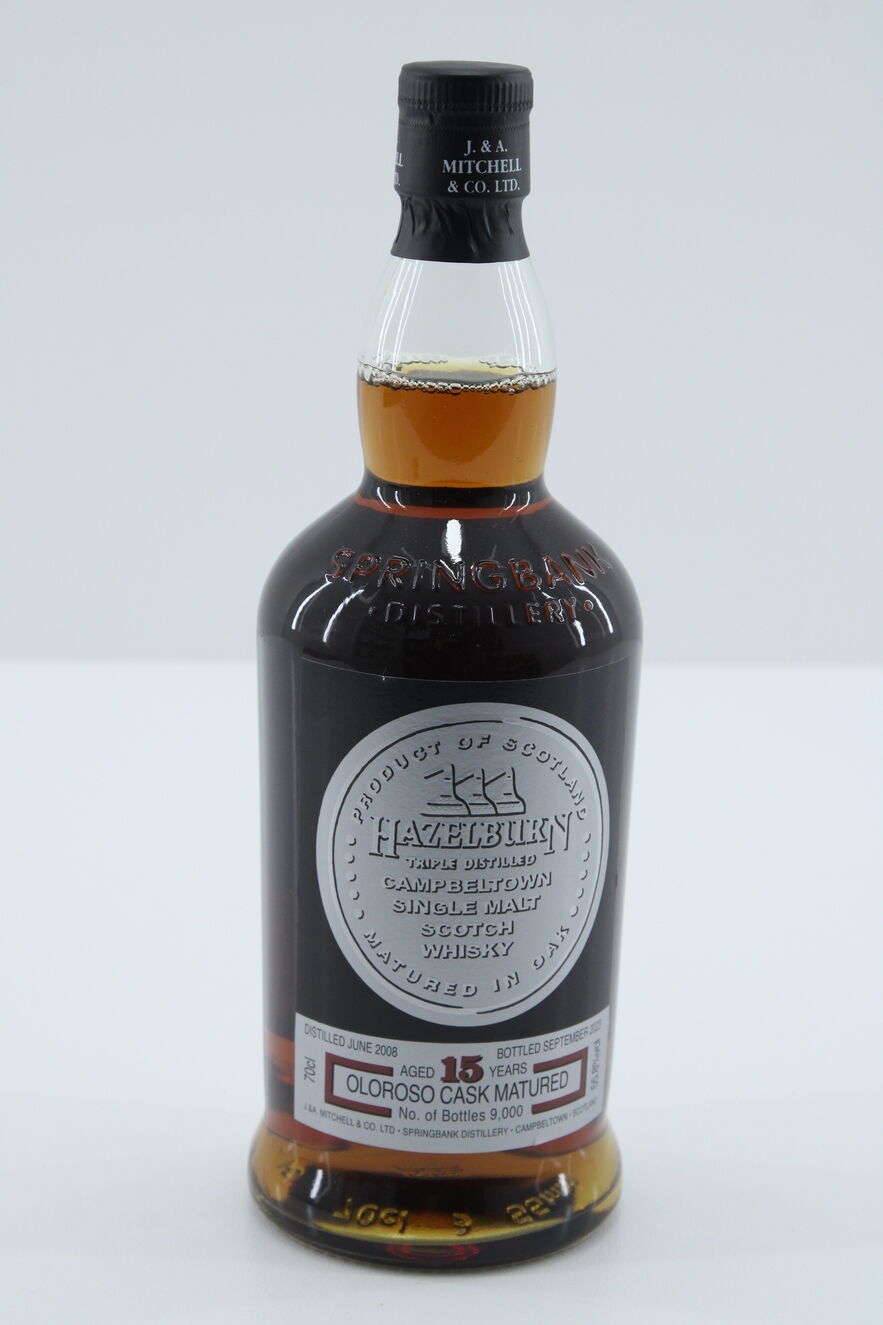 Hazelburn - 15 Years Old - Oloroso Cask Matured - 2023 Release Auction ...