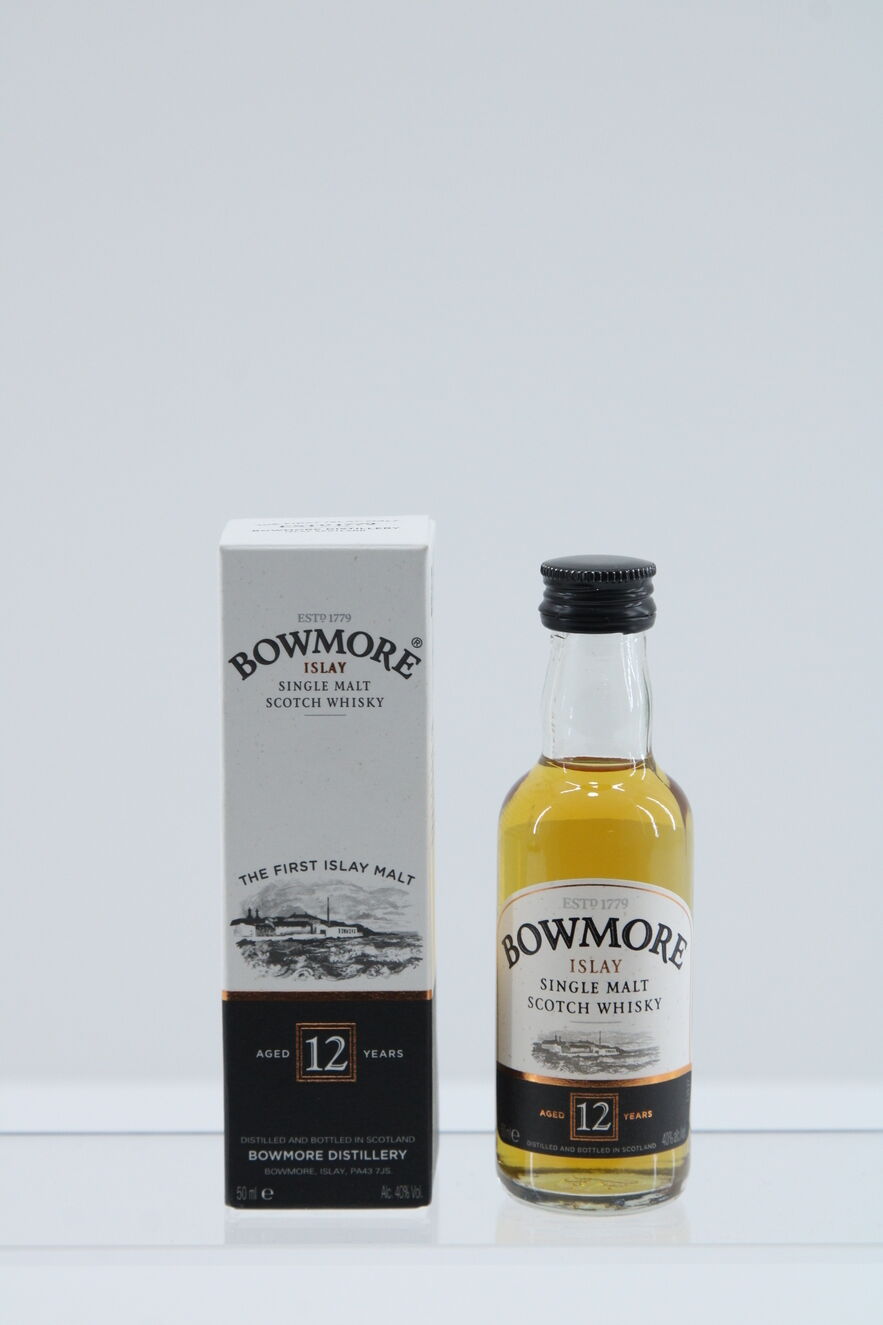 Bowmore - 12 Years Old -Miniature Auction | Highland Whisky Auctions