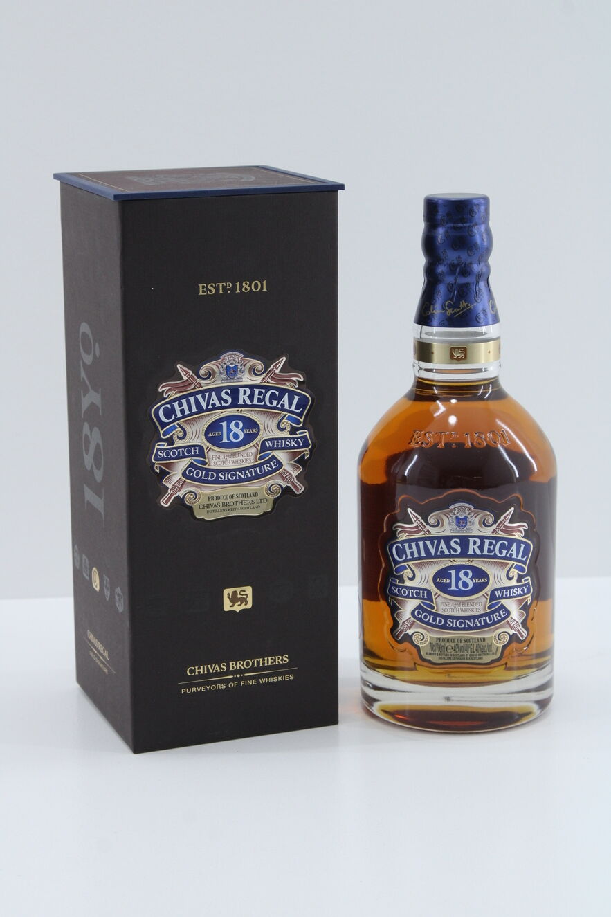 Chivas Regal - 18 Years Old - Gold Signature Auction | Highland Whisky Auctions