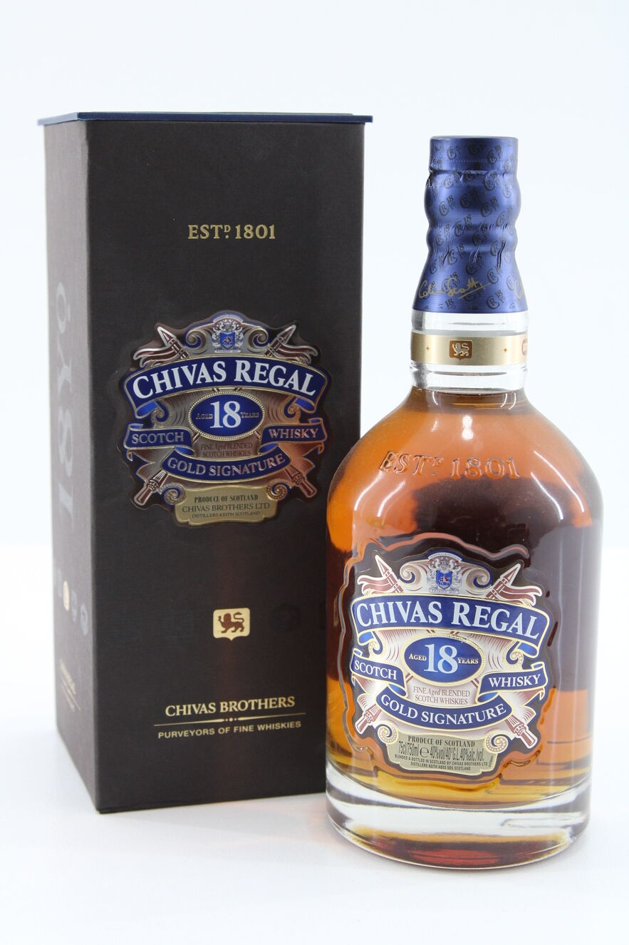Chivas Regal - 18 Years Old - Gold Signature Auction | Highland Whisky Auctions