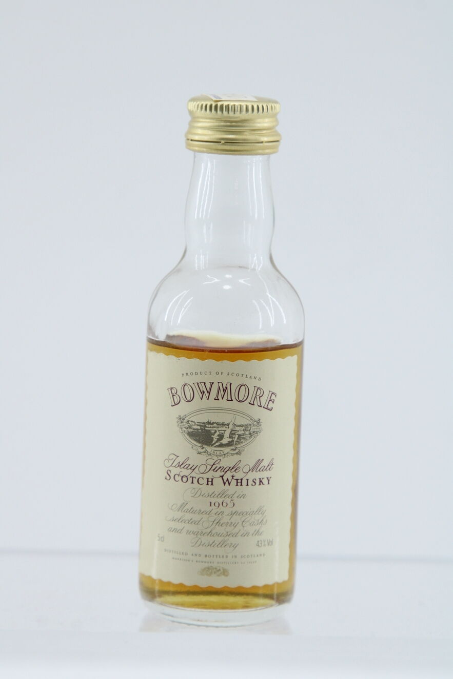 Bowmore - 1965 - Sherry Casks - Miniature Auction | Highland Whisky ...