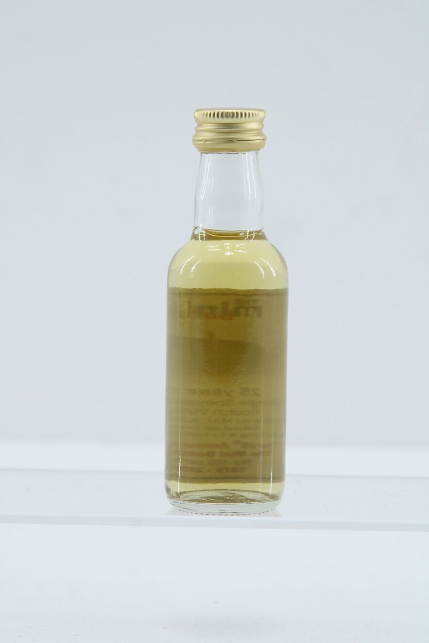 Macallan - 25 Years Old - Mini Bottle Club 25th Anniversary - Douglas ...