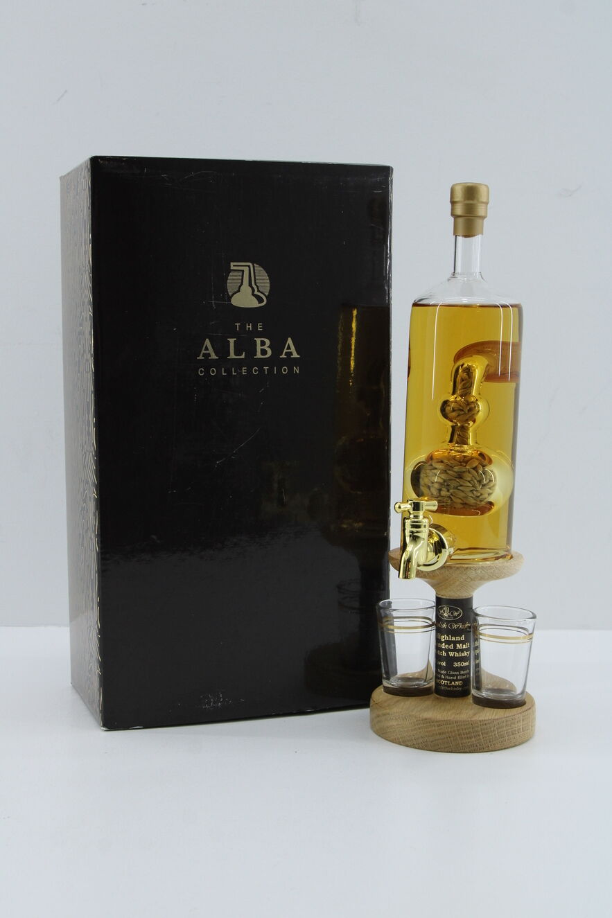 The Alba Collection - Blended Whisky - Hand Made Glass Bottle Auction ...