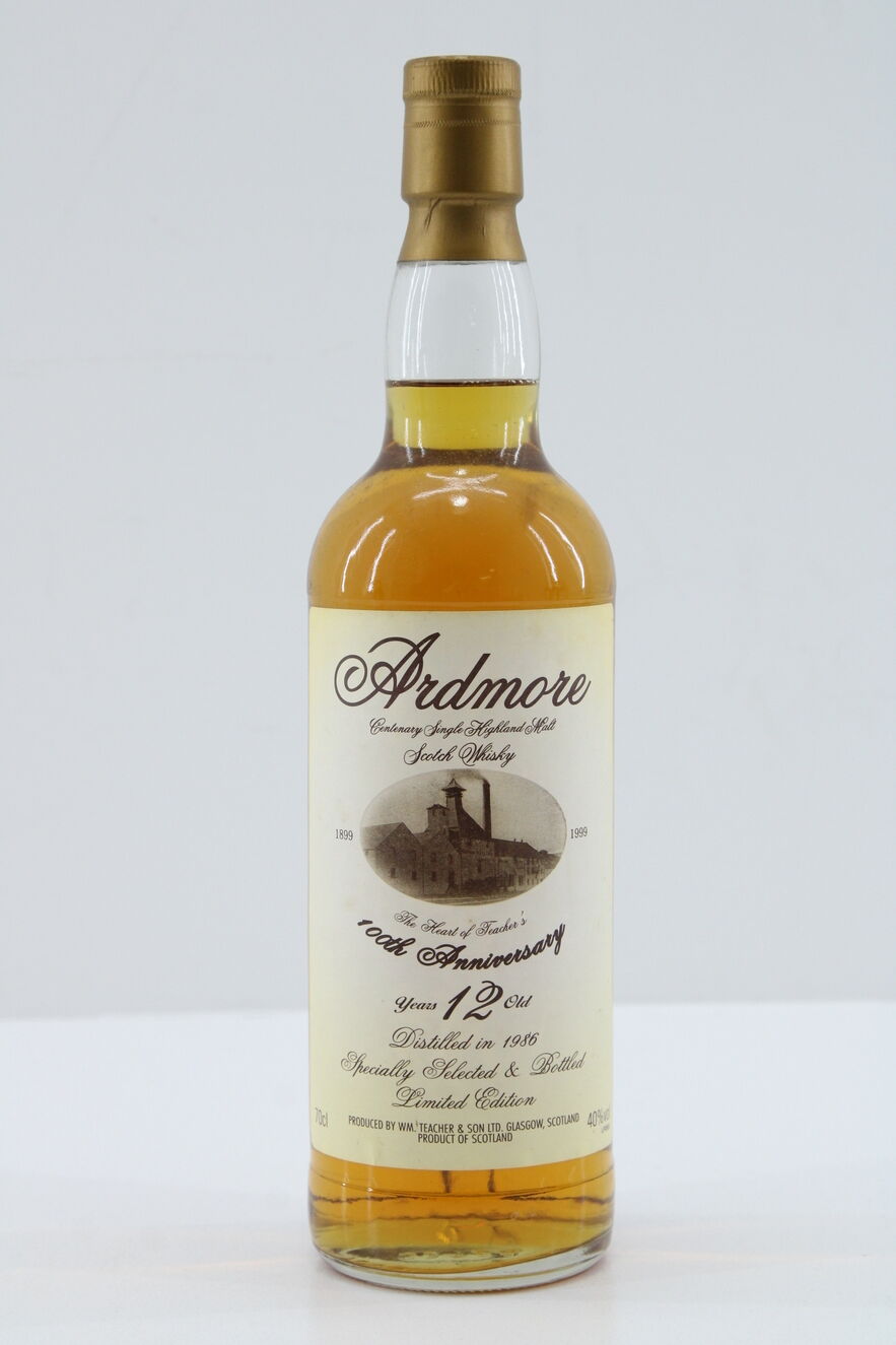 Ardmore - 12 Years Old - 1986 100th Anniversary Auction | Highland ...