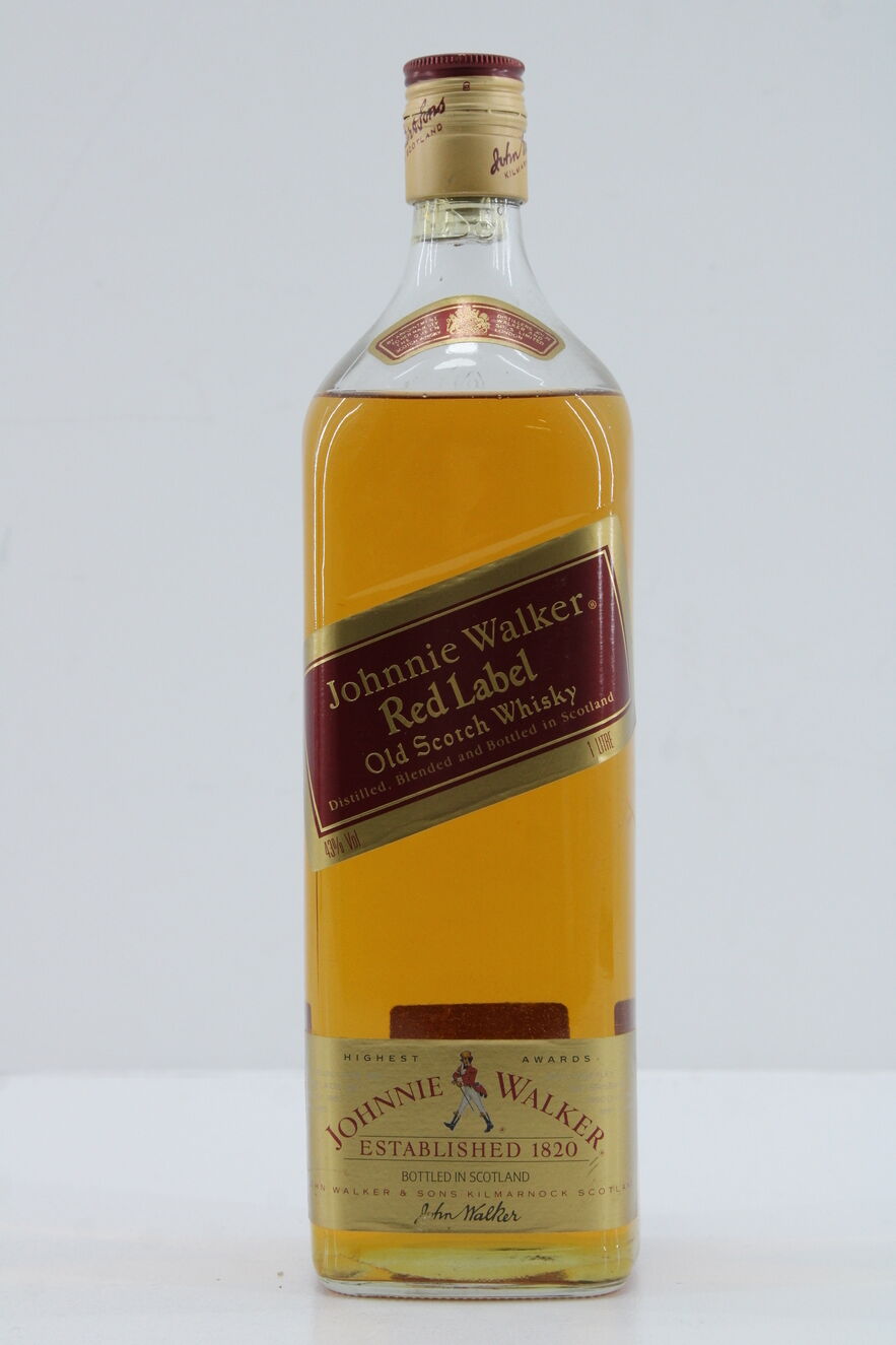 Johnnie Walker - Red Label - 1 Litre Auction | Highland Whisky Auctions