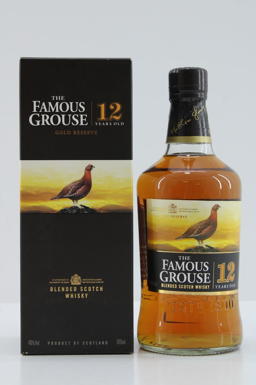 Famous Grouse - 12 Years Old - Gold Reserve Auction | Highland Whisky ...