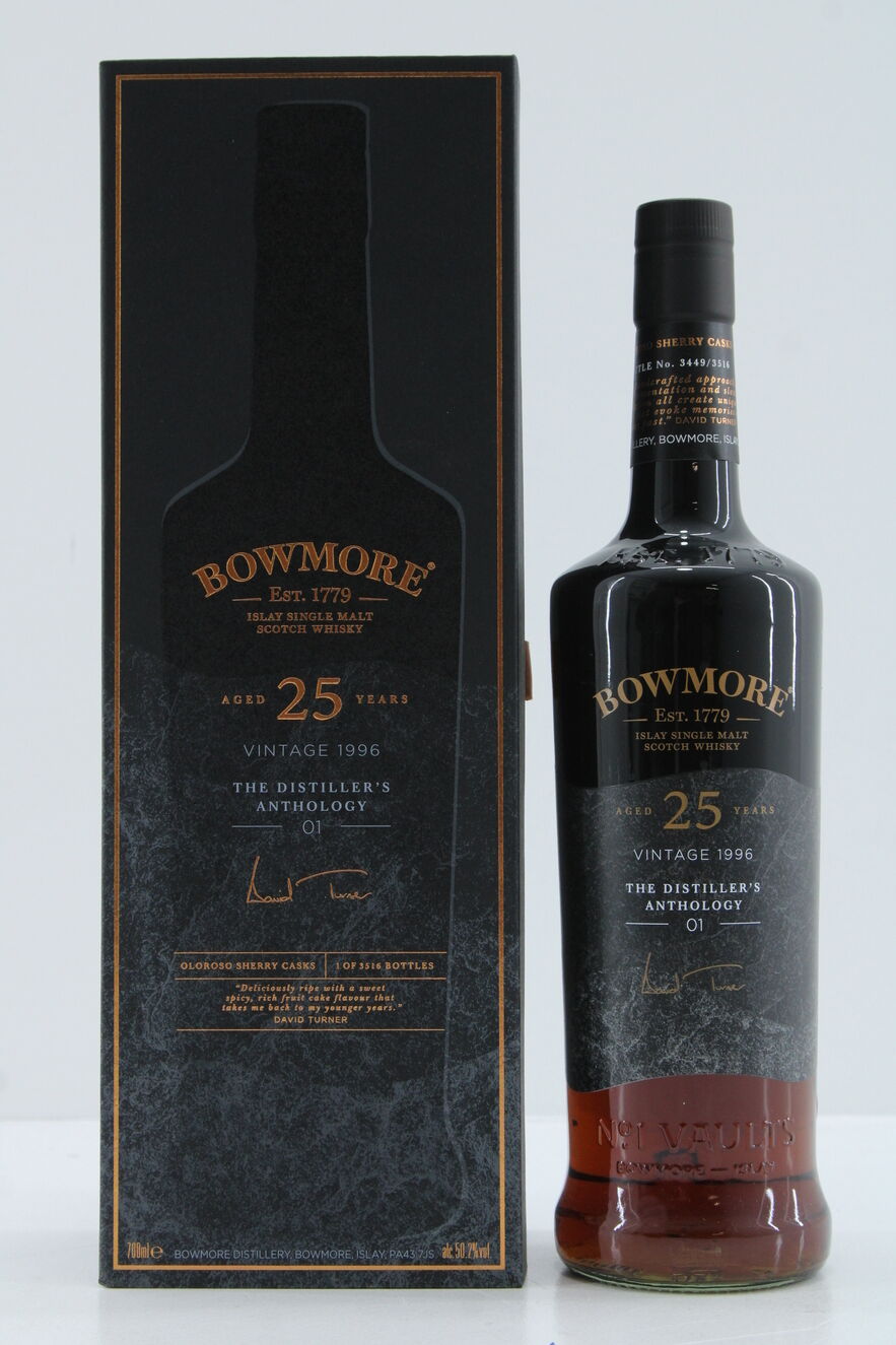 Bowmore - 25 Years Old - The Distiller's Anthology 01 Auction ...