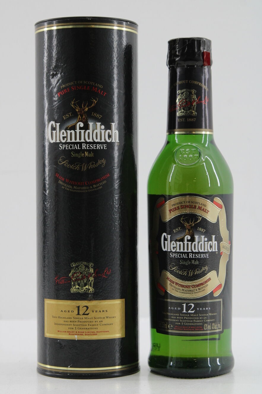 Glenfiddich - 12 Years Old - Special Reserve 35cl Auction | Highland Whisky Auctions