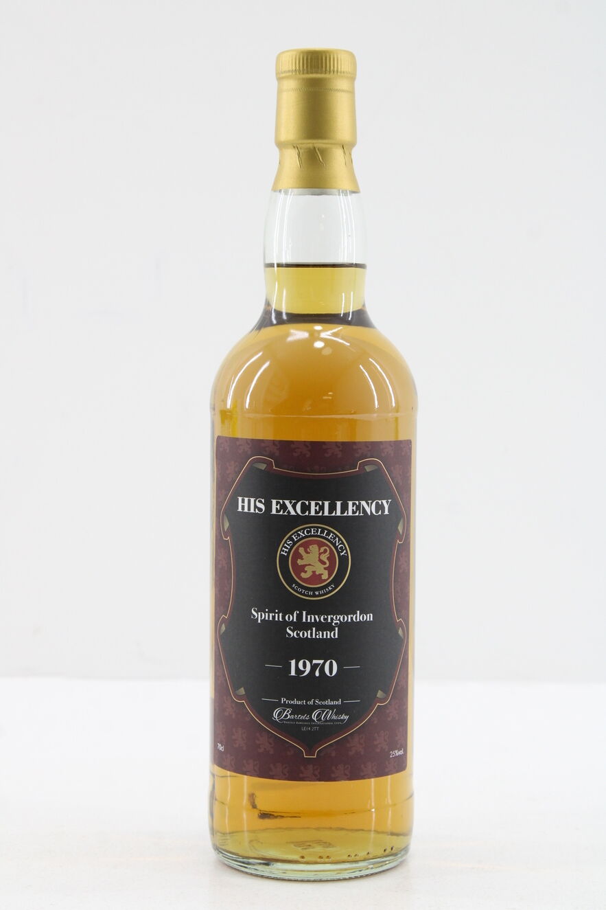 Invergordon - 1970 - 50 Years Old - His Excellency Spirit Drink Auction ...