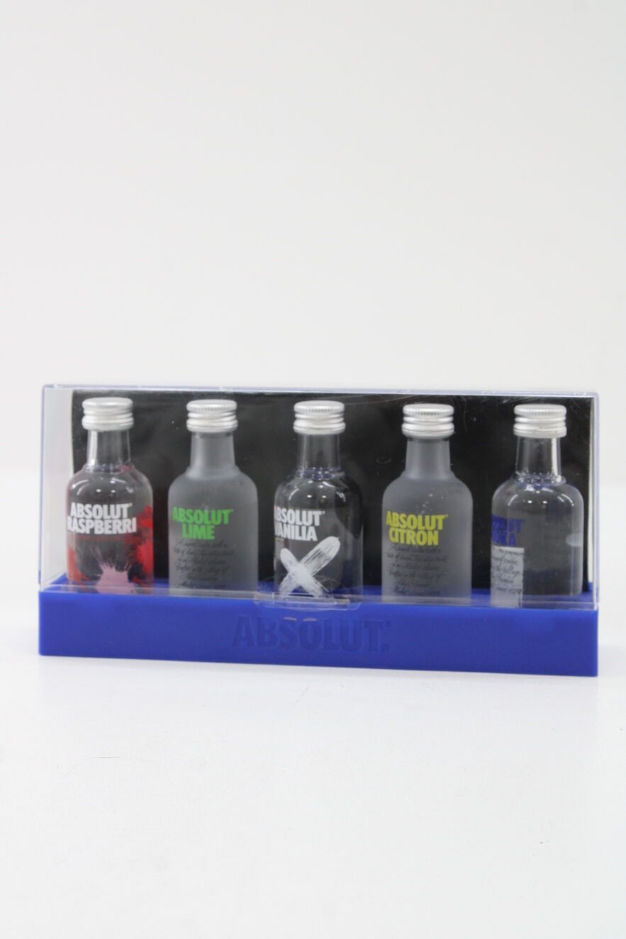 Absolute Vodka - (5x5cl) Auction | Highland Whisky Auctions