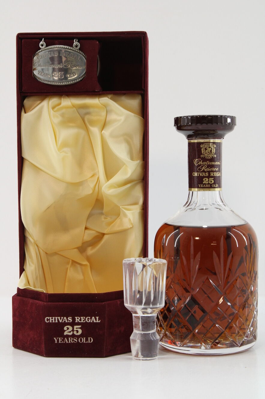Chivas Regal - 25 Years Old - Chairman's Reserve 1980s Auction | Highland Whisky Auctions
