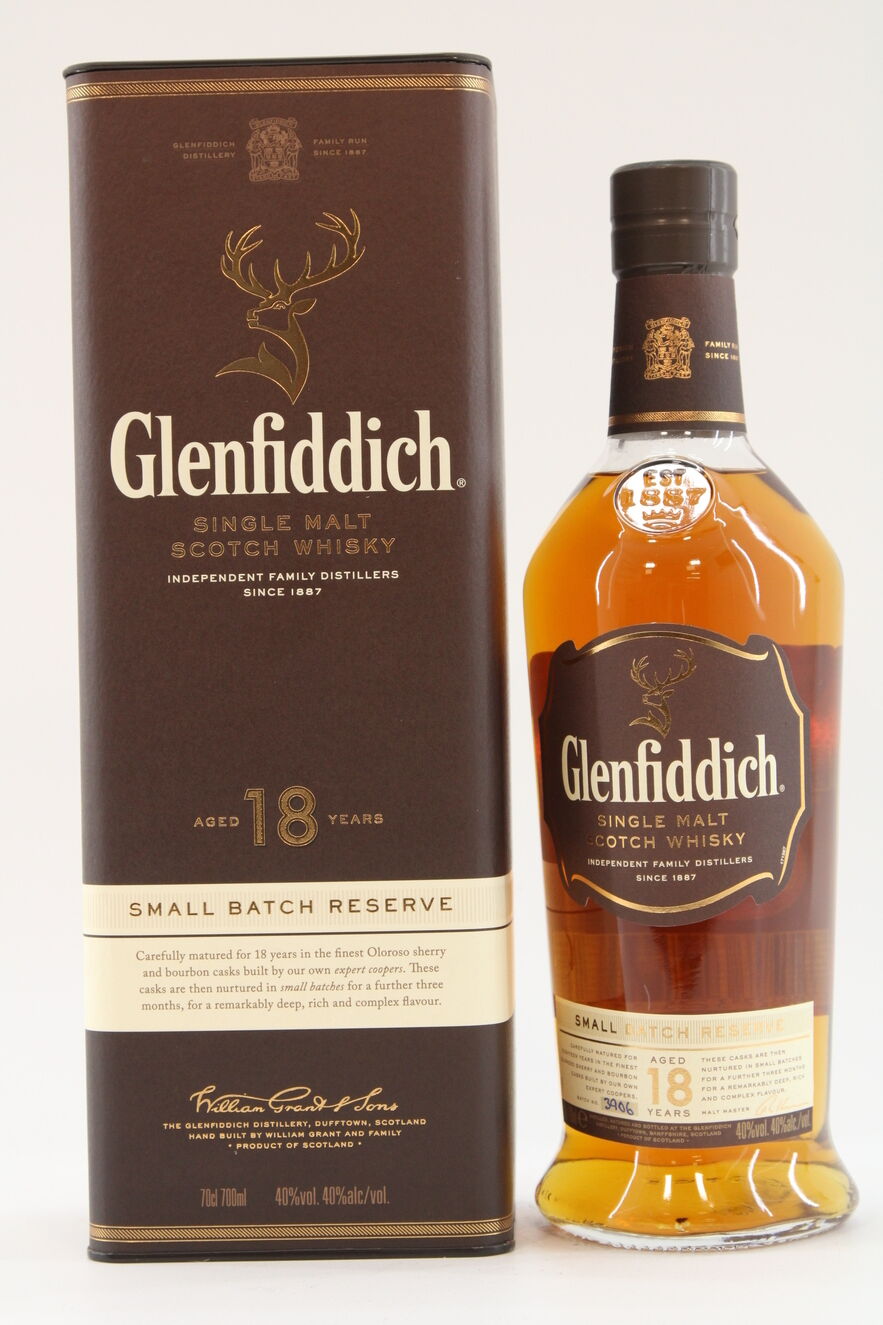 Glenfiddich - 18 Years Old - Small Batch Reserve Auction | Highland ...