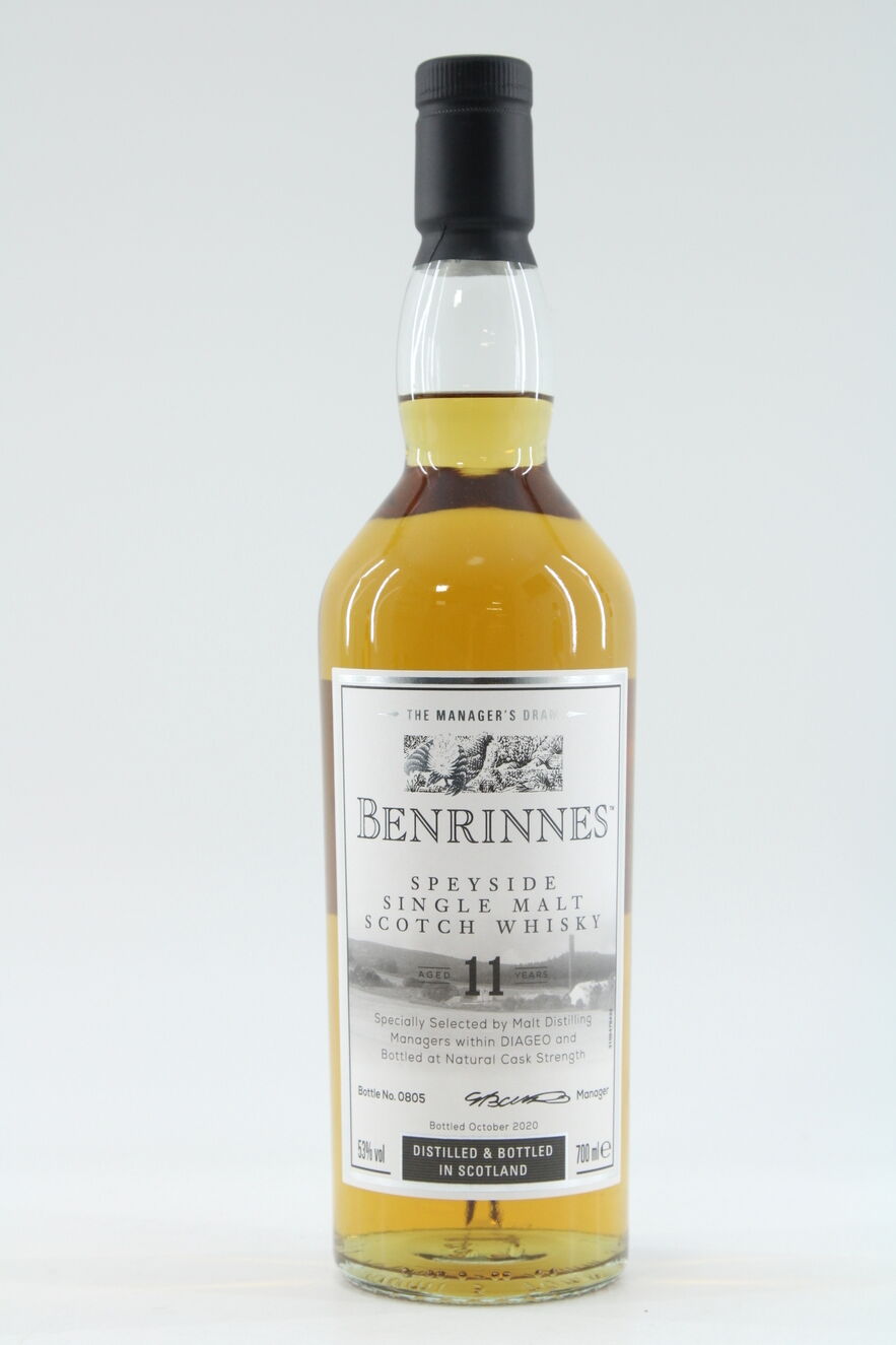Benrinnes - 11 Years Old - Manager's Dram 2020 Auction | Highland ...
