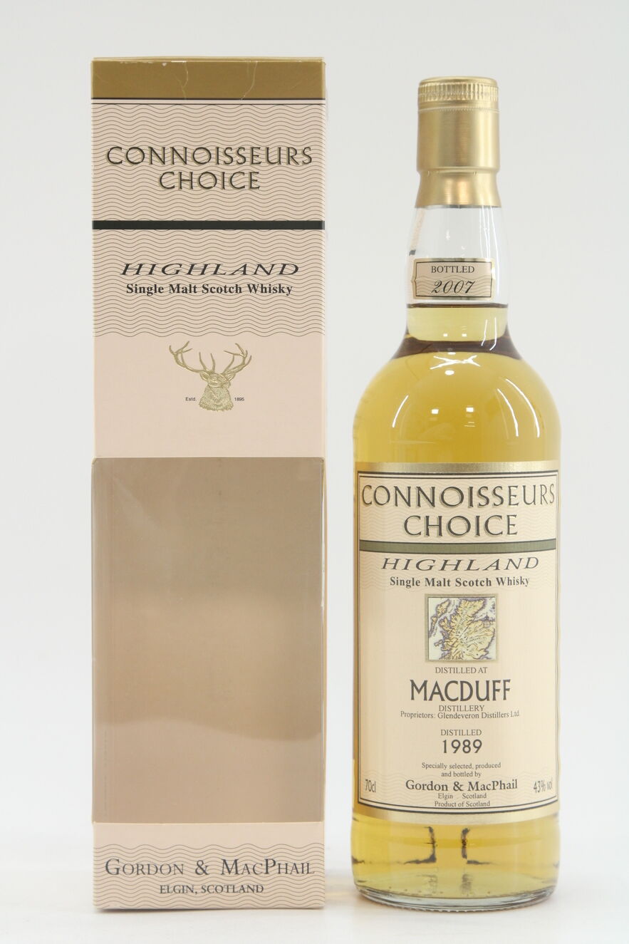 Macduff - 1989 Connoisseurs Choice 2007 Auction | Highland Whisky Auctions
