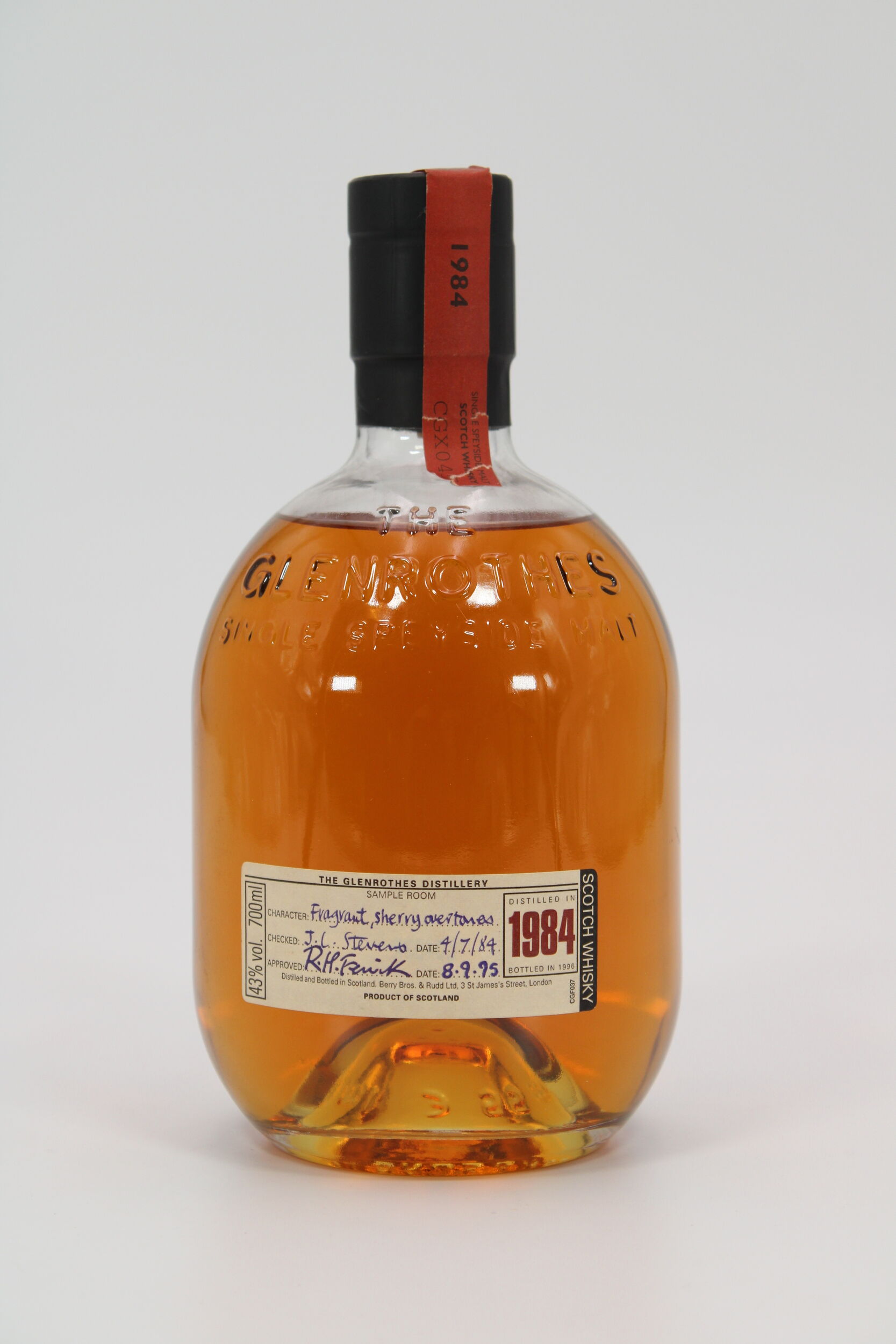 Glenrothes - 1984 Auction | Highland Whisky Auctions