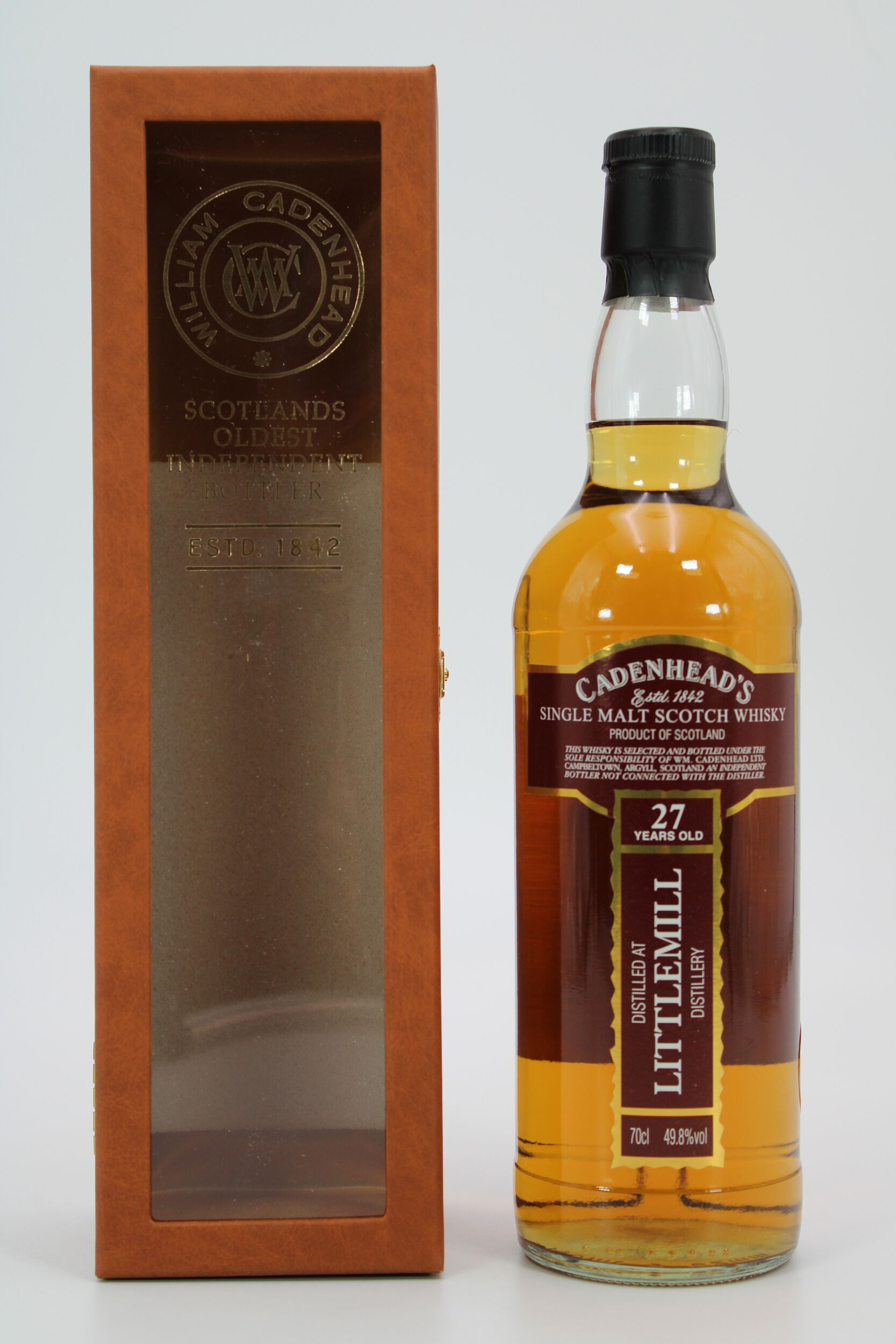 Littlemill - 27 Years Old - Cadenhead's Cask Strength - 1992 Auction ...