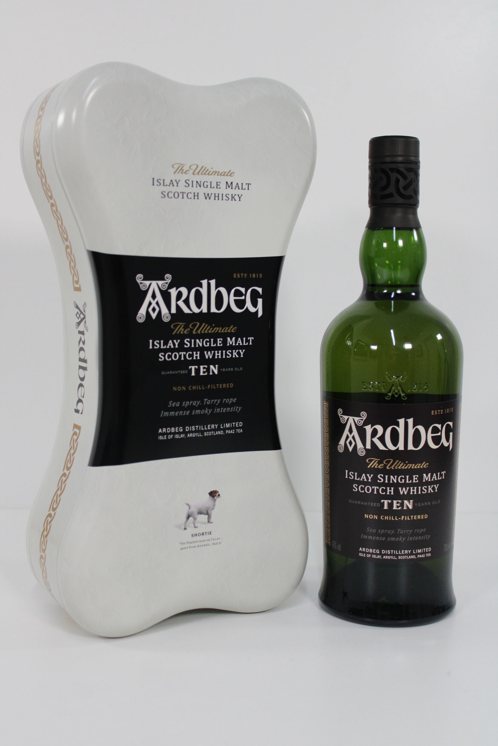 Ardbeg - 10 Years Old - Shortie Gift Tin Auction | Highland Whisky Auctions