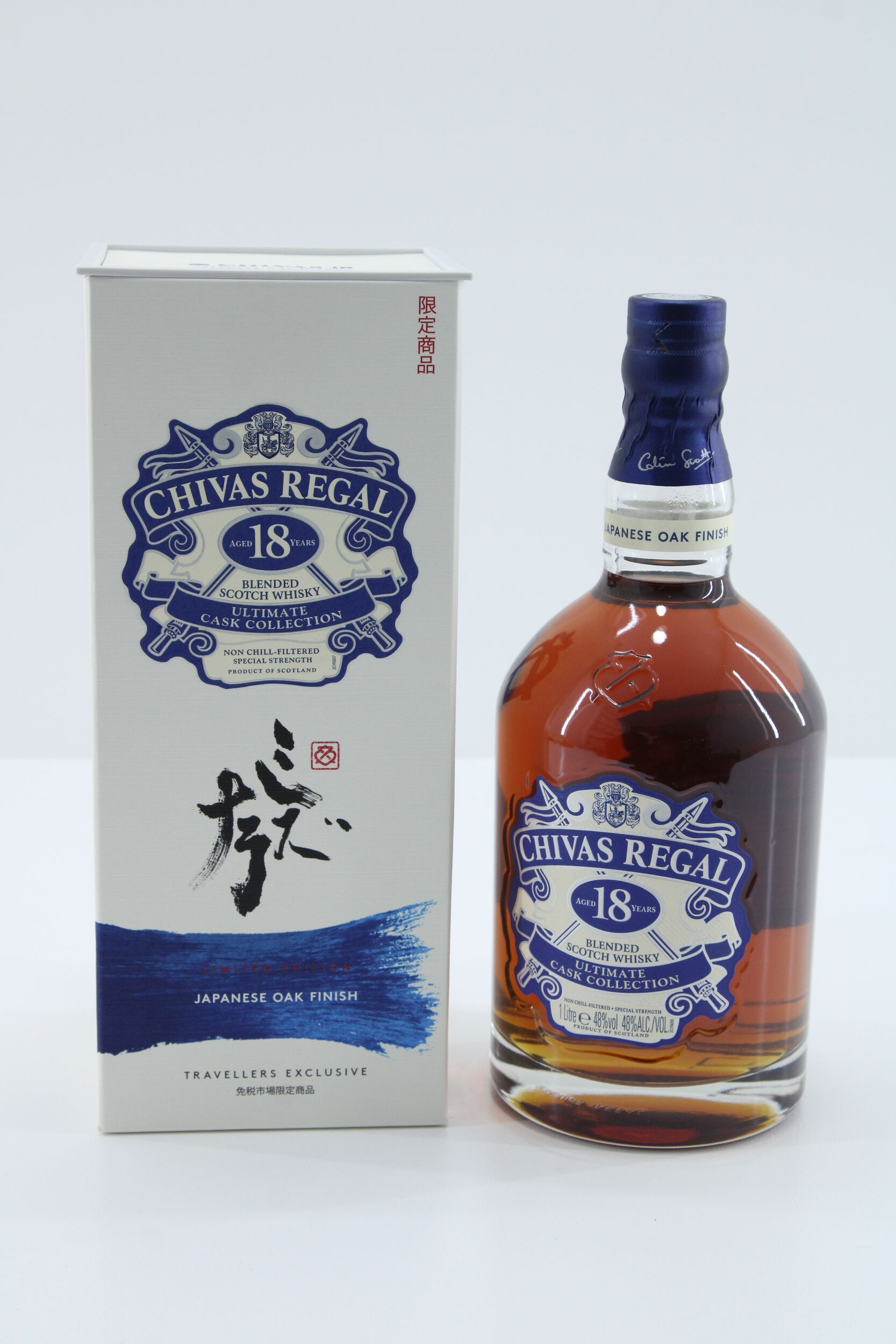 Chivas Regal - 18 Years Old - Japanese Oak Finish - 1 Litre Auction ...