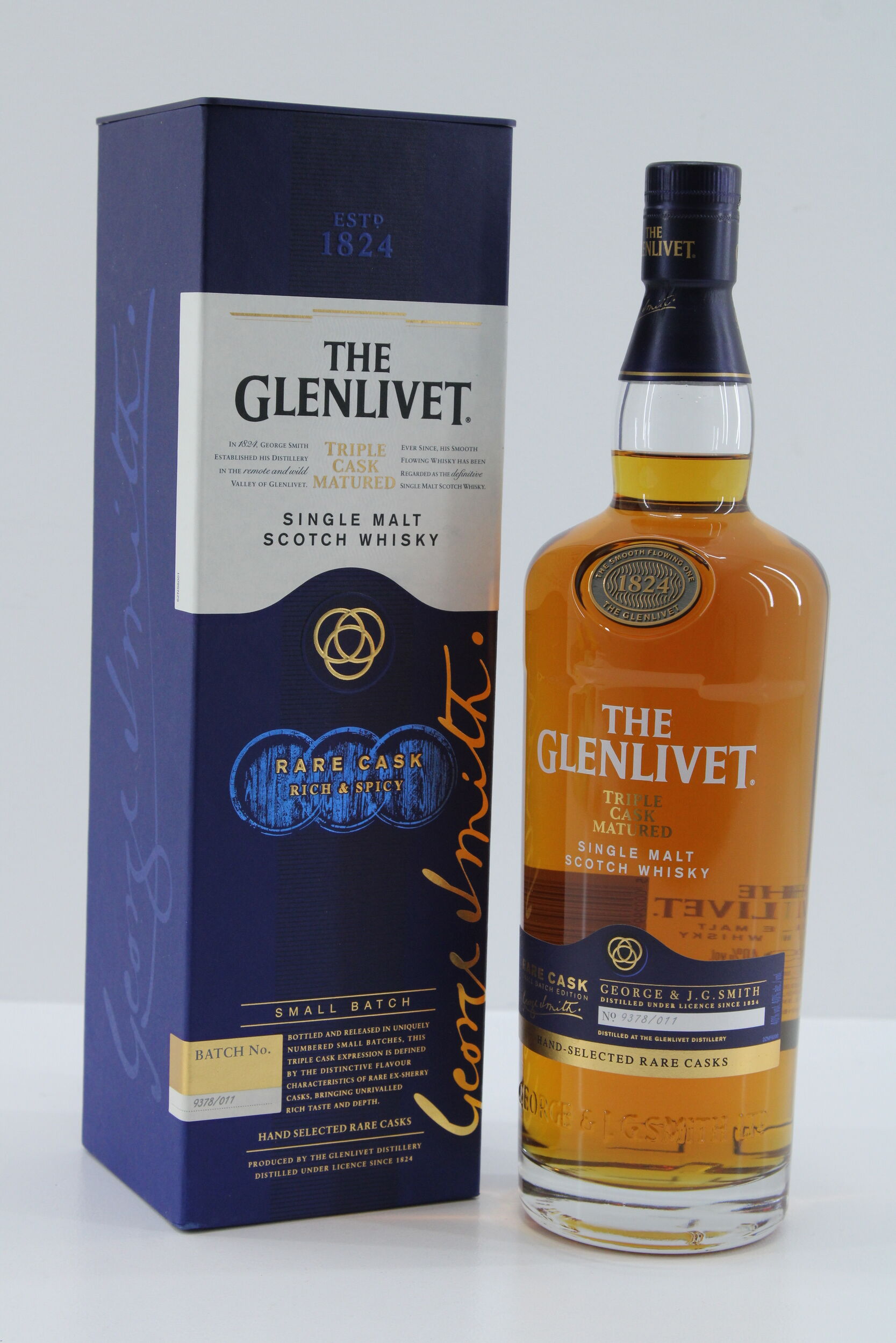 Glenlivet - Rare Cask - Triple Cask Matured - 1 Litre Auction ...
