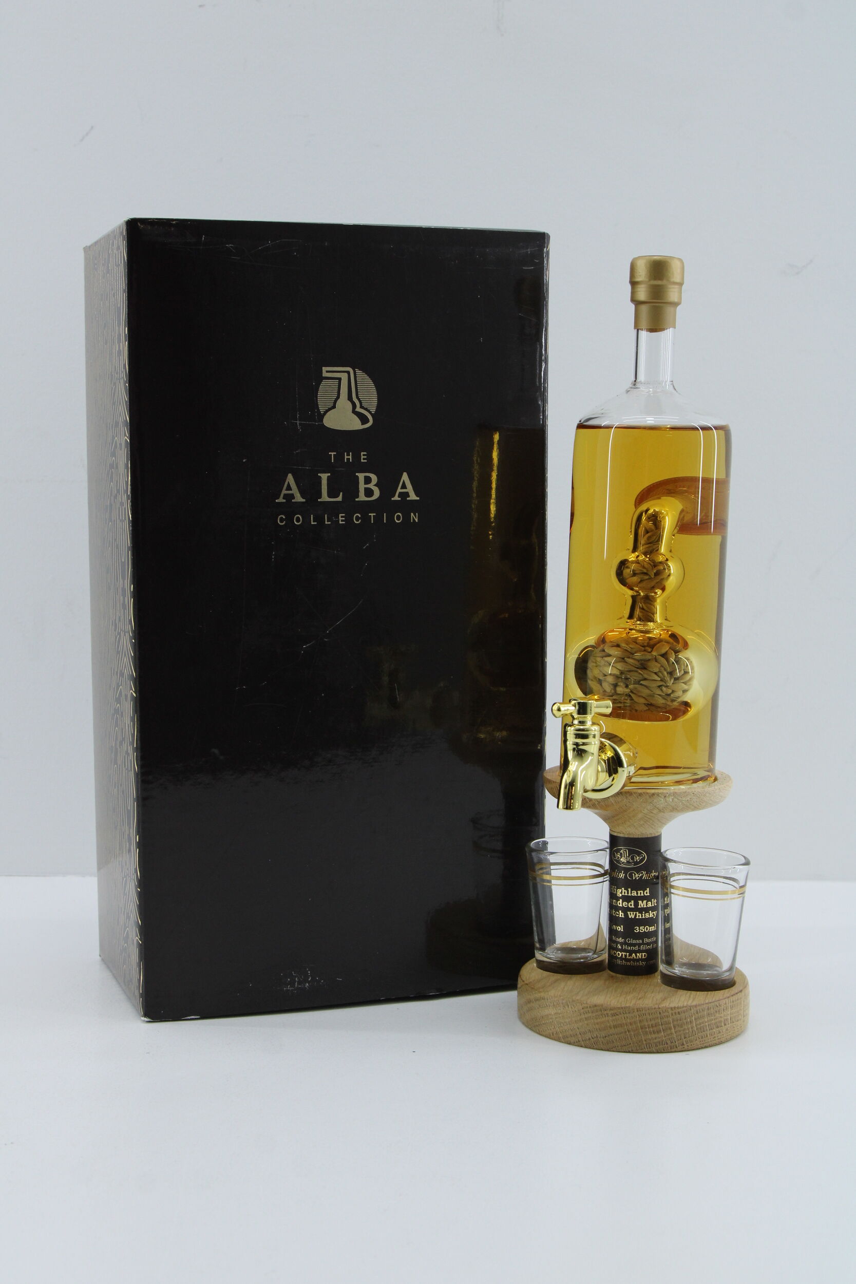 The Alba Collection - Blended Whisky - Hand Made Glass Bottle Auction ...