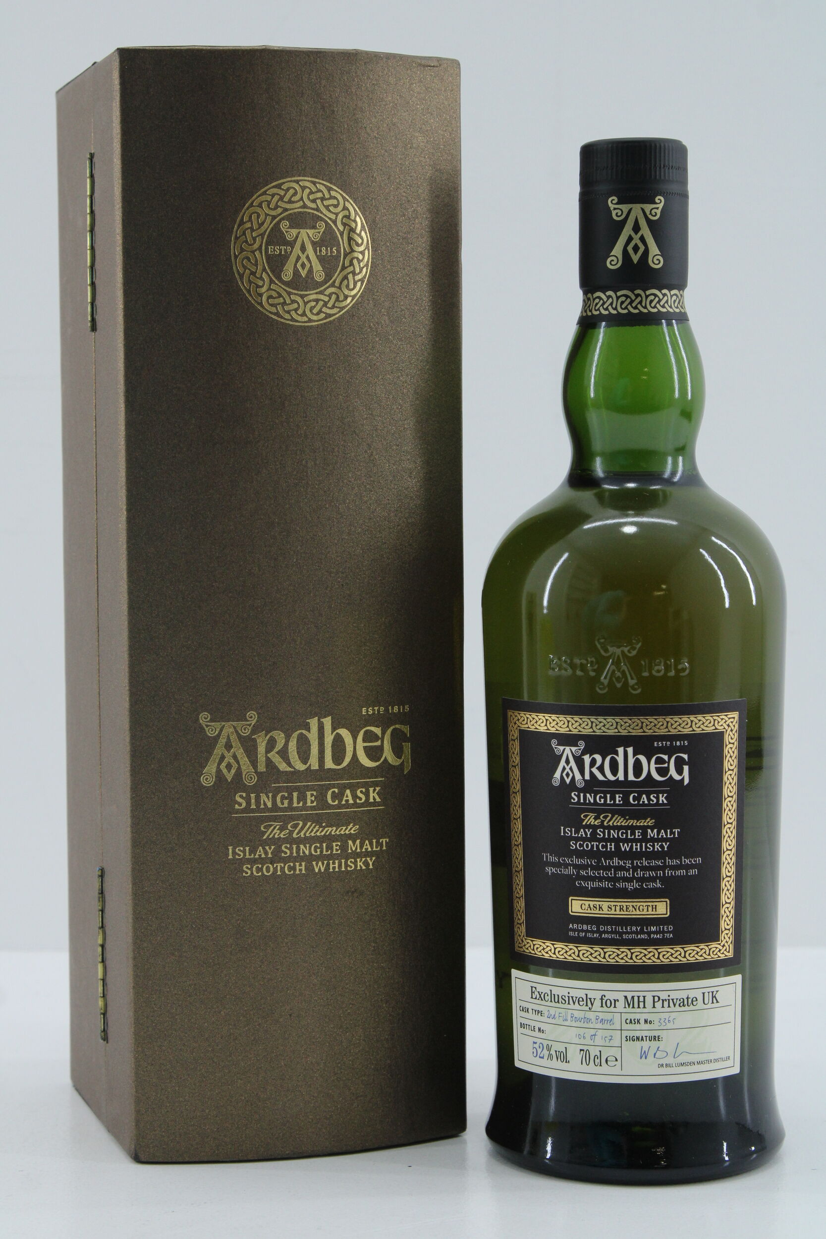 Ardbeg - 2002 - Single Cask #3365 - MH Private UK Auction | Highland ...