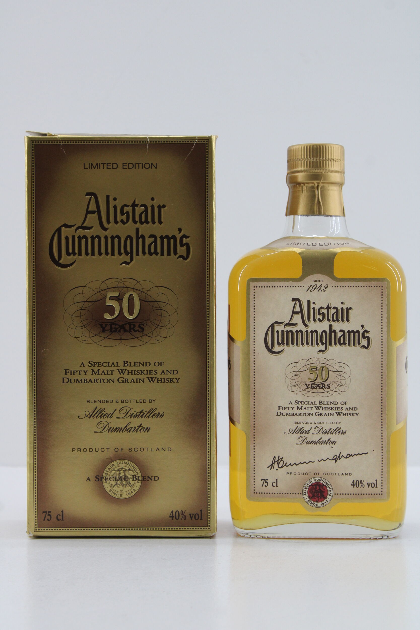 Alistair Cunningham's - 50 Years - Scotch Whisky Auction | Highland ...