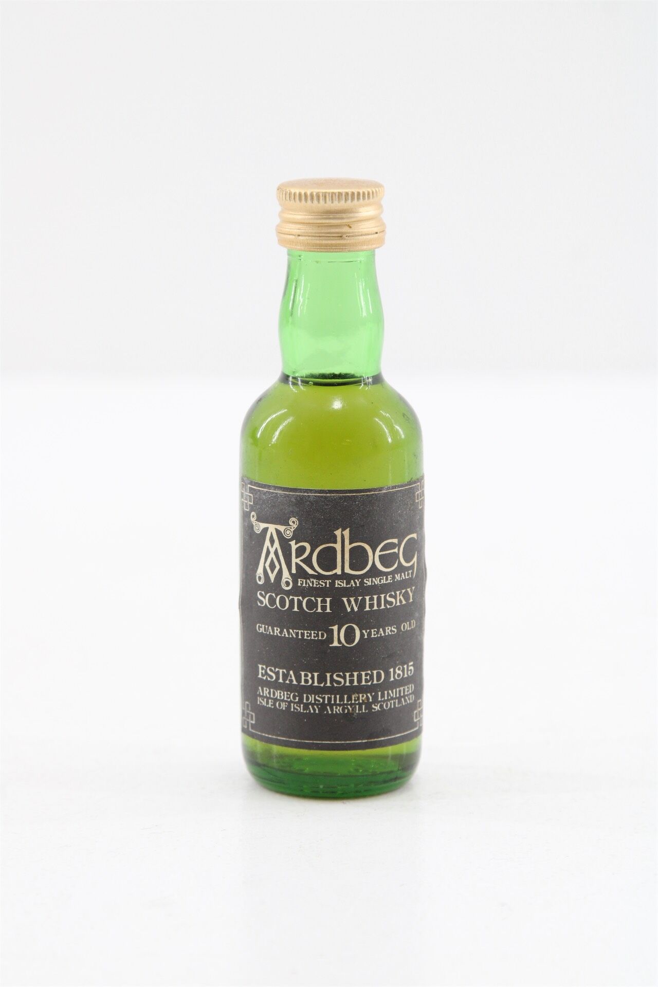 Ardbeg - 10 Years Old - 1970's Miniature Auction | Highland Whisky Auctions