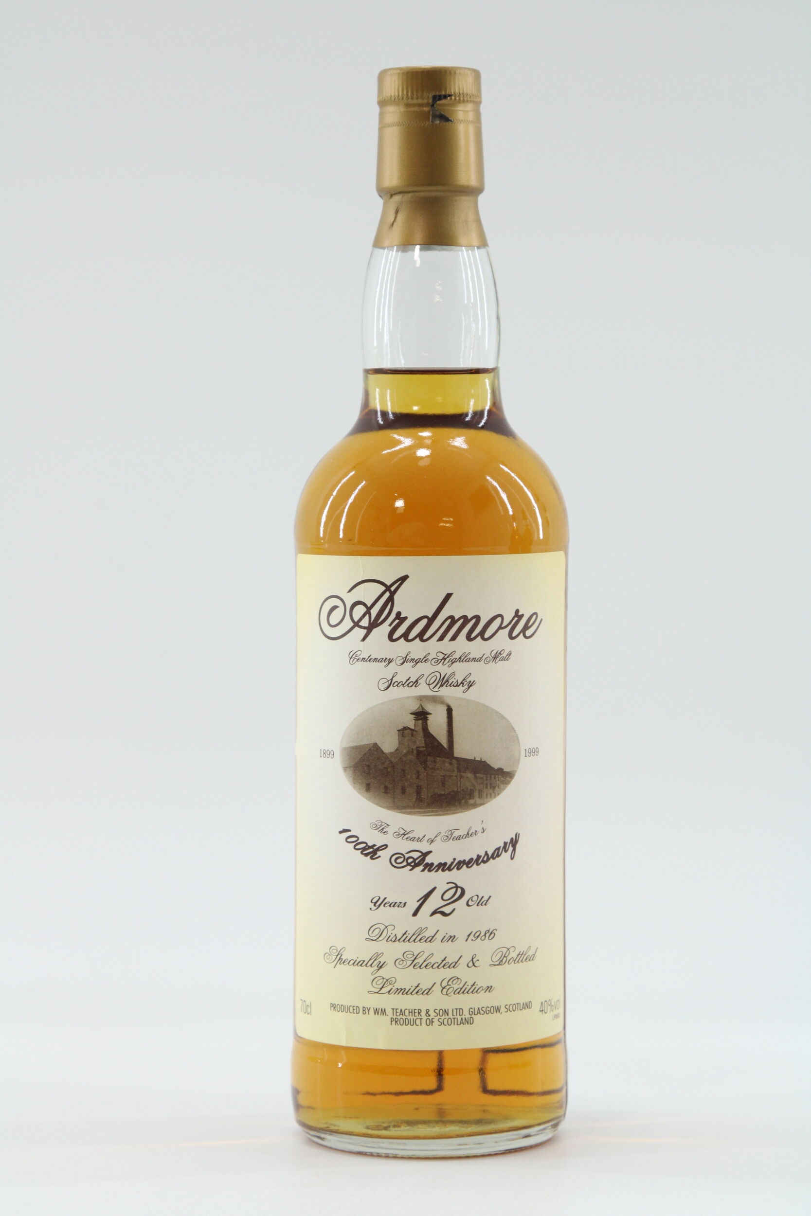 Ardmore - 12 Years Old - 1986 100th Anniversary Auction | Highland ...